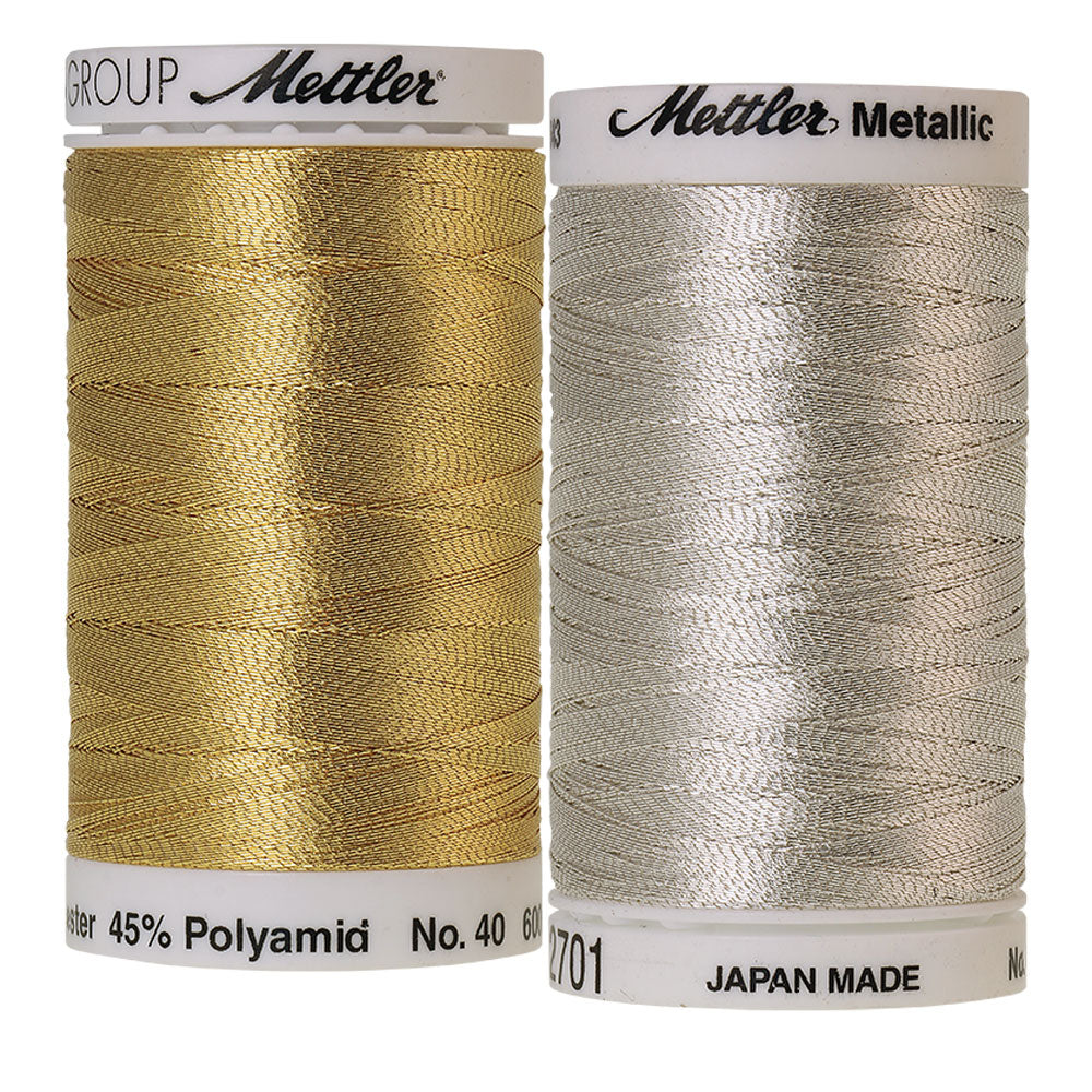 Mettler Metallic Decorative Thread Large Spools