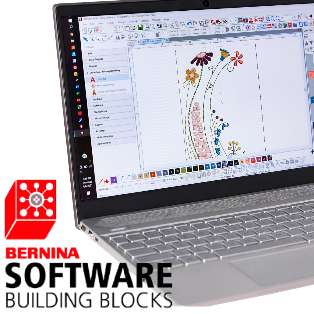 Bernina Skill Hub: Software Building Blocks V9 On-Demand Learning