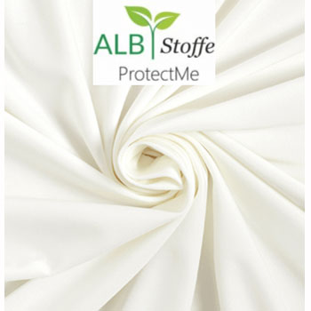 Albstoffe Protect-Me Trevira Bioactive Tec Fabric White