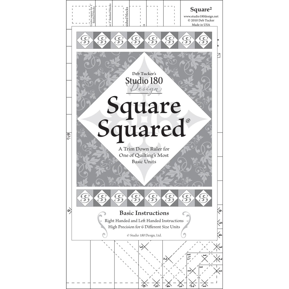 Studio 180 Templates and Rulers Square Squared