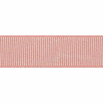 Berisfords Grosgrain Ribbon 25mm Rose Gold
