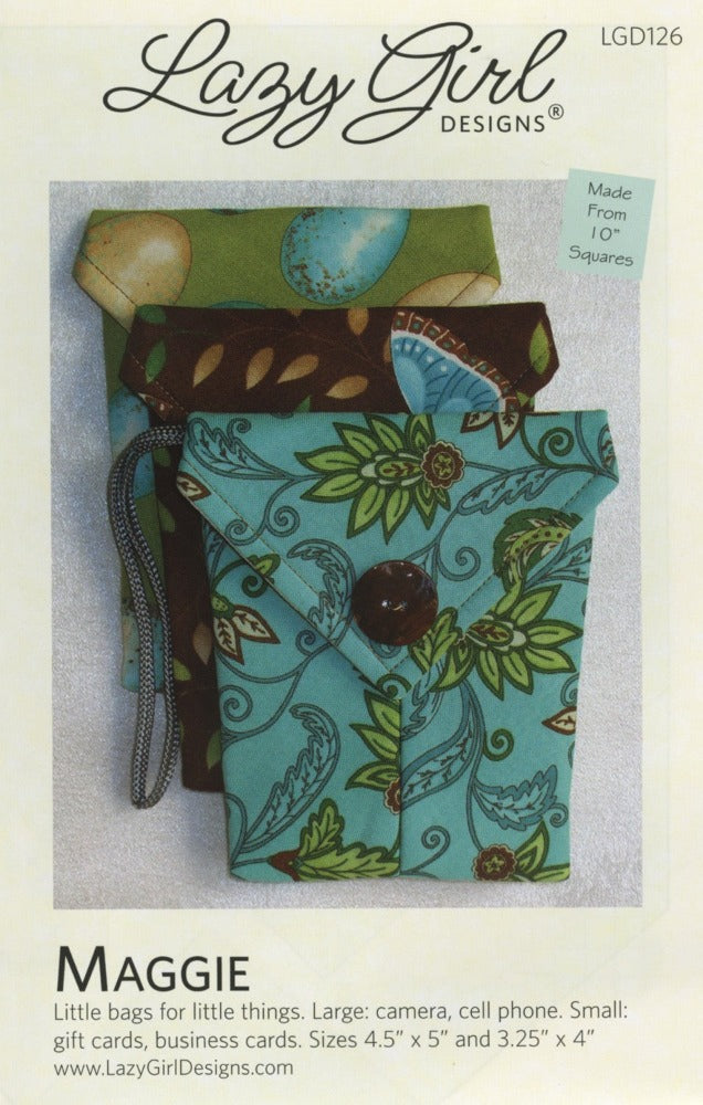 Lazy Girl Designs Maggie Bag | Bag Making Patterns