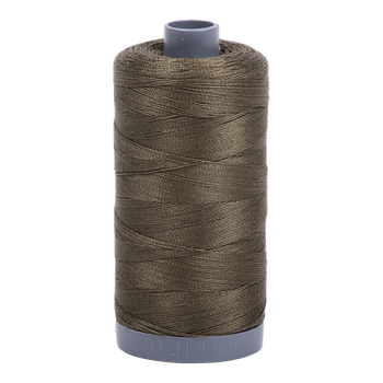Aurifil Thread 28wt 750m Army Green 2905